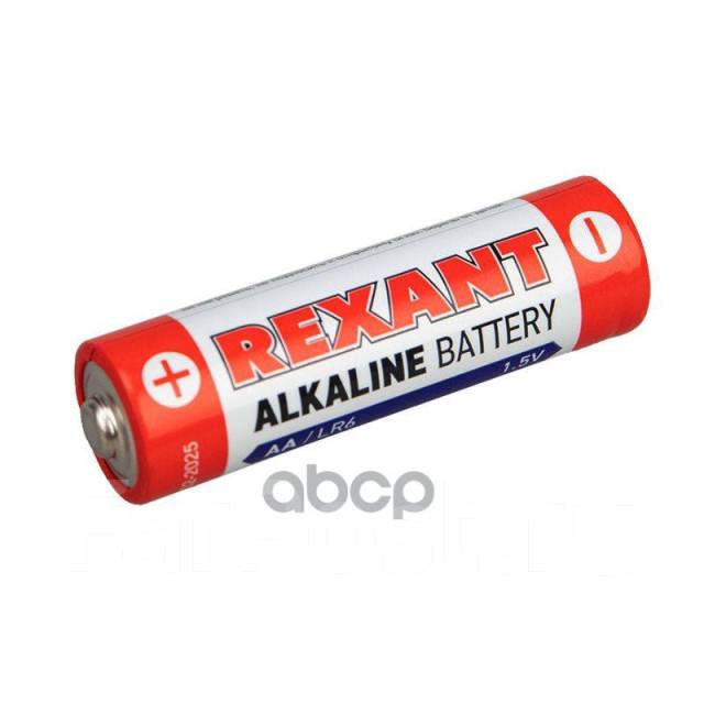 Батарейка Алкалиновая Rexant Alkaline Battery Aa 1,5V Упаковка 2 Шт. 30-1050 Rexant арт. 30-1050 ...