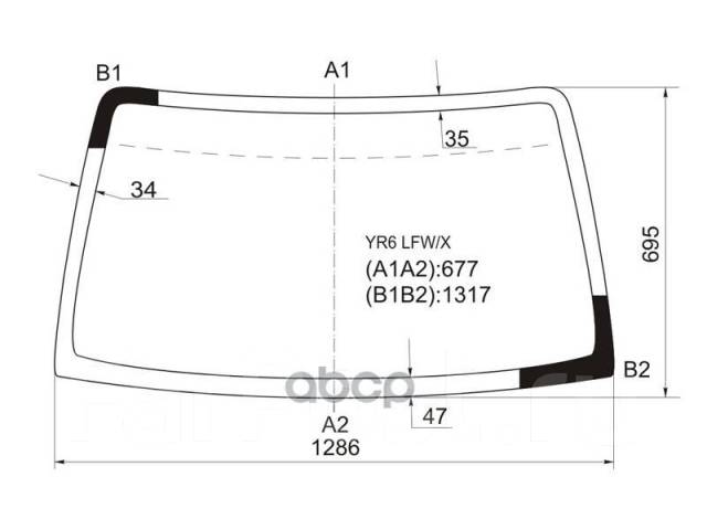 Стекло Лобовое Suzuki Jimny 98-19 / Jimny Sierra 02-18 / Jimny Wide 98 ...