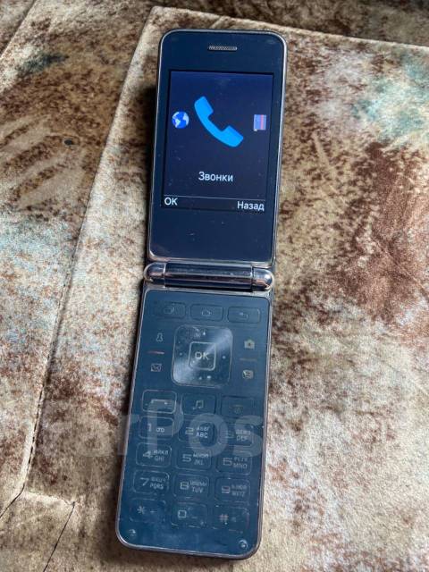 Телефон кнопочный Vertex S104, раскладушка, б/у, в наличии. Цена: 500 ...