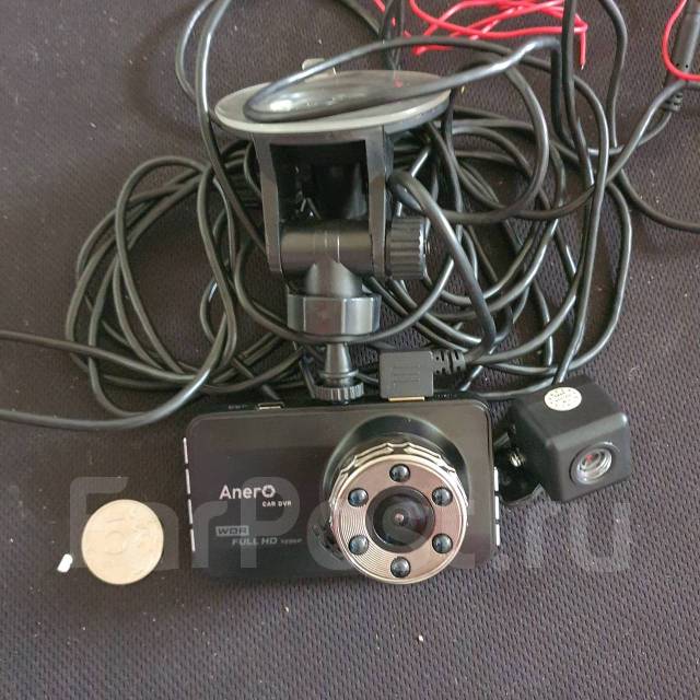 Регистратор Anero car dvr WDR, 2 камеры, б/у, в наличии. Цена: 4 000₽ в ...