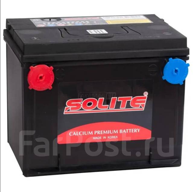 Аккумулятор Solite 75-650 емк.75А/ 630А торцевые клеммы под резьбу ...