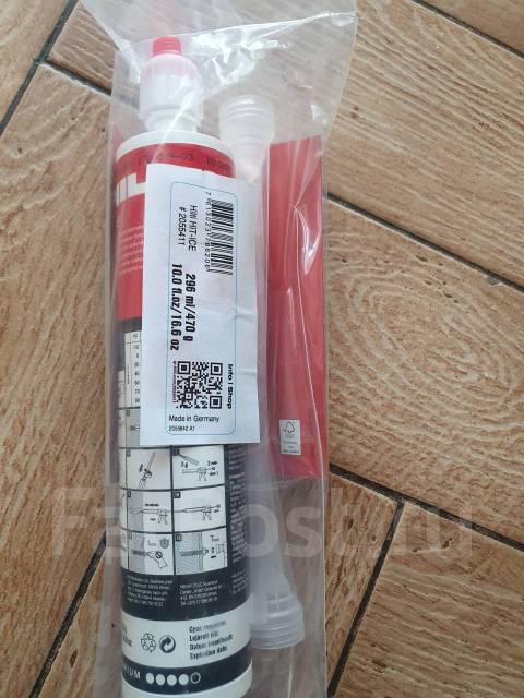 Химический клеевой анкер Hilti HIT-ICE, в наличии. Цена: 1 000₽ в ...