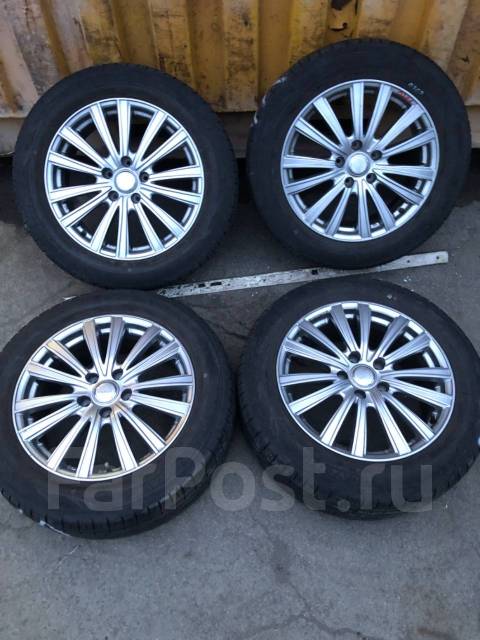 Литые диски R17 Weds 5*114.3, 17", 1 шт, 5x114.3, 72,6 мм. 4 шт, б/у, в ...