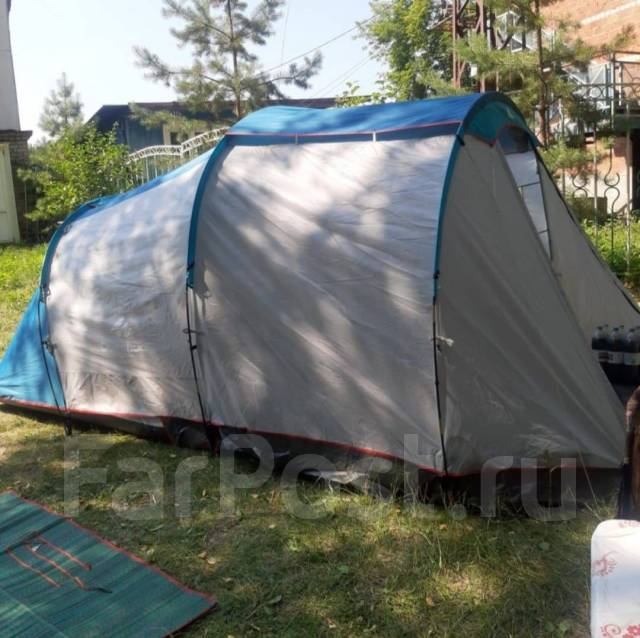 Палатка Quechua Arpenaz 4.1, б/у, в наличии. Цена: 8 000₽ во Владивостоке