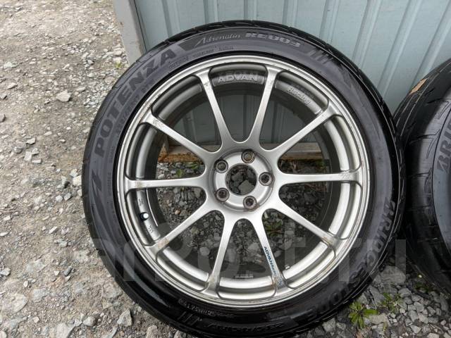 Диски Advan RS 17 8J 37 оригинал, 17", 1 шт, 5x100, 7,50 кг. 4 шт, б/у ...