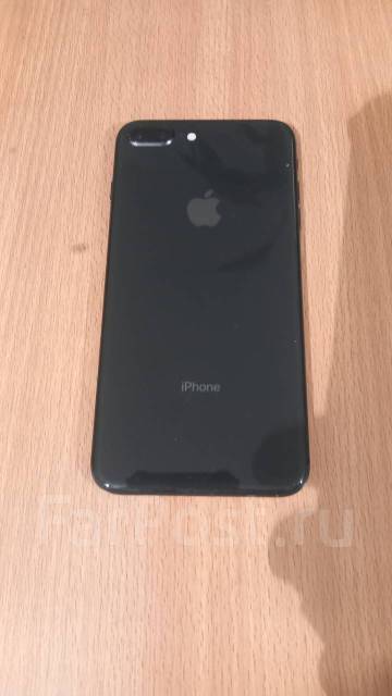 Apple iPhone 8 plus 256 gb, моноблок, черный, 4G LTE, б/у, в наличии ...
