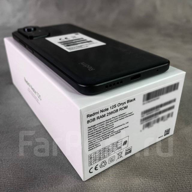 Xiaomi Redmi Note 12S 8ГБ+256ГБ Чёрный! Global! +BTнаушники, 6.43 ...