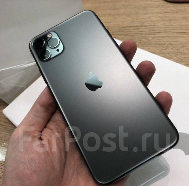iPhone 11 Pro Max 256 GB, зеленый, 3G, 4G LTE, Защищенный, NFC, б/у, в ...