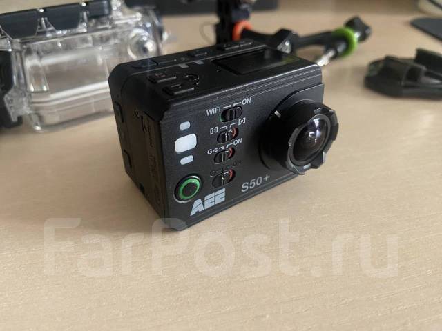 Экшн-камера AEE S50+ с аксессуарами, 8 - 8.9, без объектива, б/у, в ...