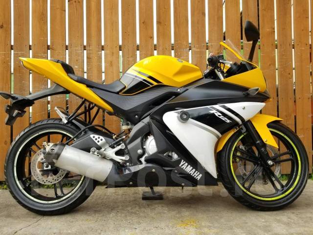 Дорожник Yamaha YZF-R 125, 2010, 125 куб. см. 4х тактный, без пробега ...
