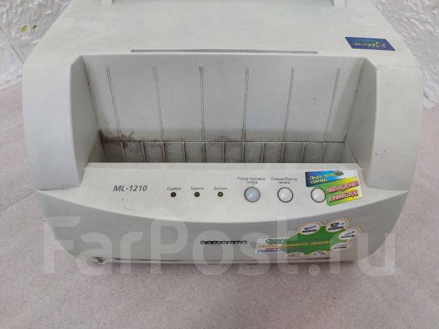 Принтер лазерный Samsung ML-1210 (черно-белый), б/у, в наличии. Цена: 1 ...