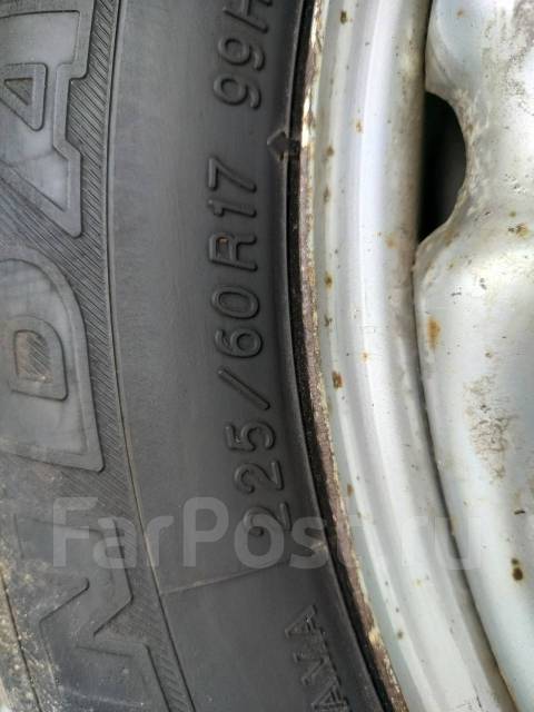 Колёса на 17, 17", 1 шт, 225 мм, 60 %, радиальный, 225/60/17, Yokoma ...