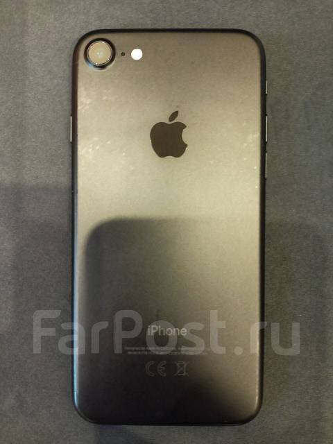 Телефон, Apple iPhone 7, 32 гб, 4.70", моноблок, черный, 3G, 4G LTE ...