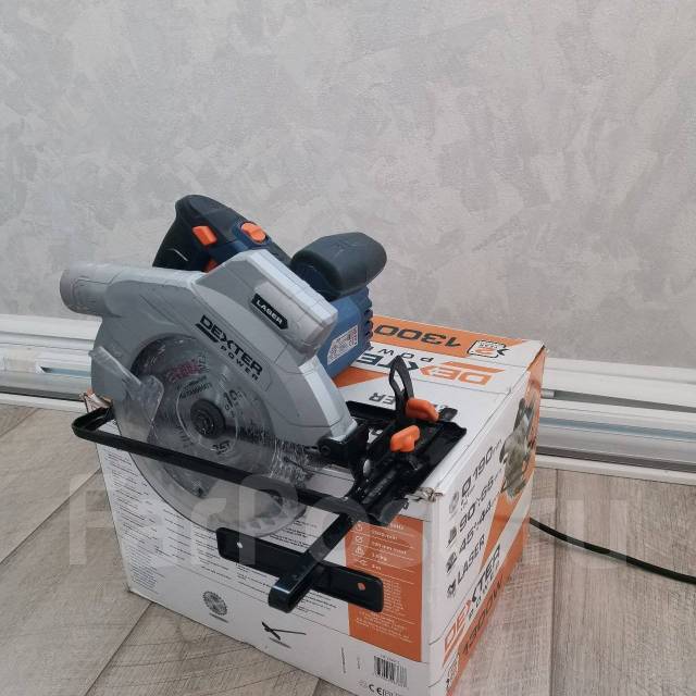 Пила циркулярная Dexter Power NC1300CS мощностью 1300 Вт, б/у, в ...