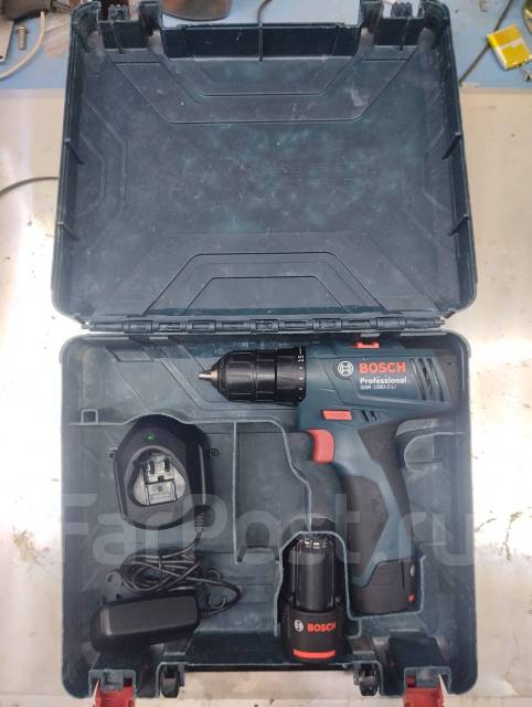 Кейс шуруповерта Bosch 10.8-12v, б/у, в наличии. Цена: 500₽ во Владивостоке