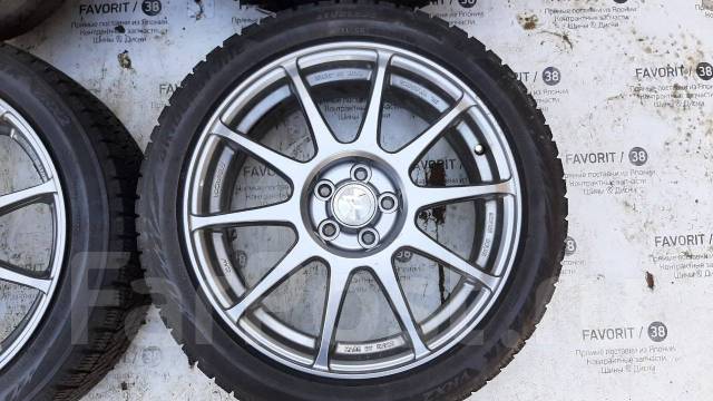 Фирменные литые диски Enkei Rivazza, 17", 1 шт, 5x100, 4 шт, б/у, в ...