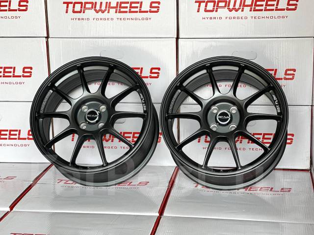 Makstton FF007 17 7.5J +38 4x100 73.1 вес 7.6kg Satin Gray, 17", 1 шт ...