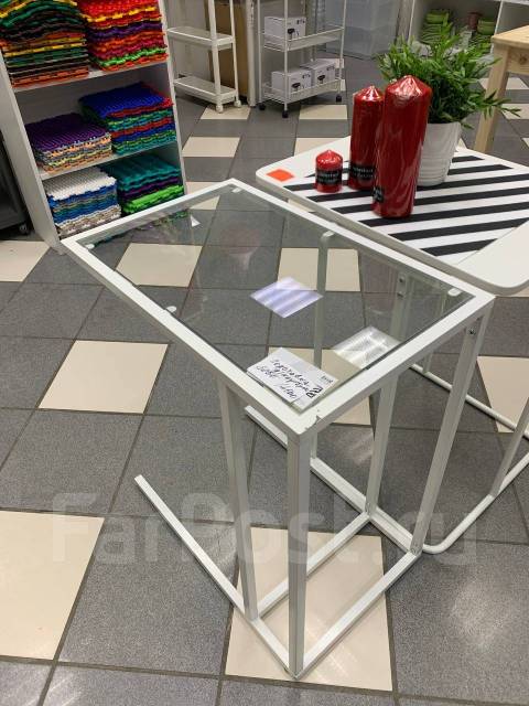 Стол для ноутбука витшё икеа уценка, новый, в наличии. Цена: 4 500₽ во ...