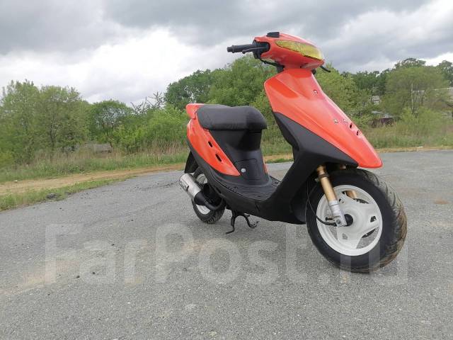 Honda Dio AF28 ZX, 2009, 49 куб. см. 2х тактный, без пробега, исправен, 3 000 км, мопед, бензин ...