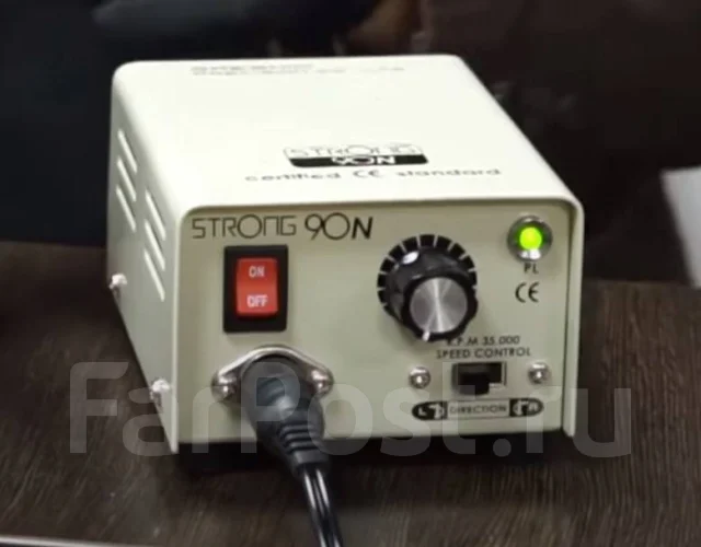 Блок с педалью Strong 90N аппарат для маникюра. Оригинал. Корея. Новый ...