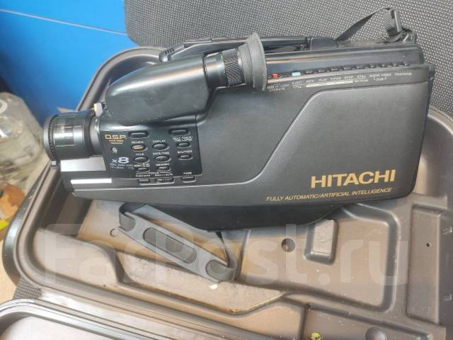 Видео камера Hitachi VHS, с объективом, б/у, в наличии. Цена: 1 500₽ во ...