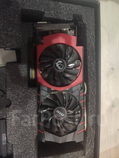 Видеокарта MSI GeForce GTX 970 Gaming, б/у, в наличии. Цена: 6 500₽ во ...
