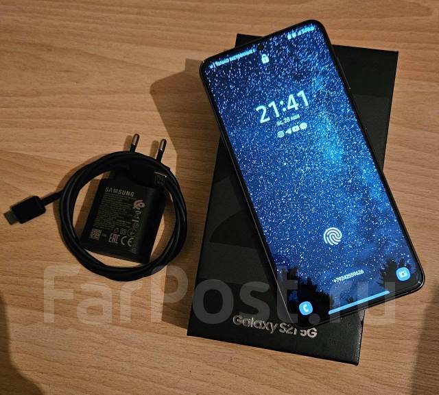Samsung Galaxy S21, серый фантом, 8/256, в отличном состоянии, 6.20 ...