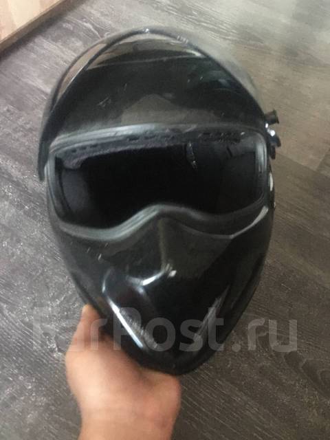 Мотошлем, б/у, в наличии. Цена: 5 000₽ во Владивостоке