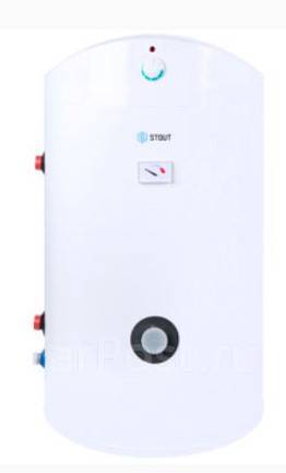Бойлер косвенного нагрева Stout SWH-300, напольный 300 л. два теплообм ...