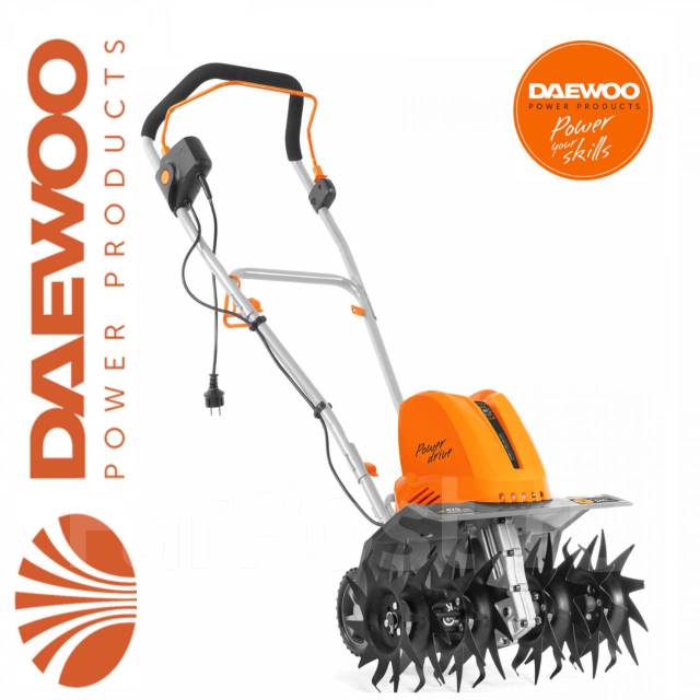 Культиватор электрический Daewoo DAT 2200E (2 кВт, 14кг, 47см. ), новый ...