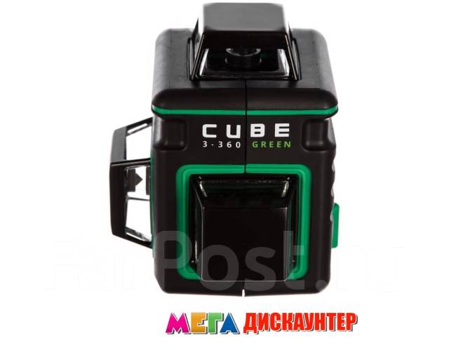 Лазерный уровень ADA CUBE 3-360 Green Basic Edition А00560, новый, в ...