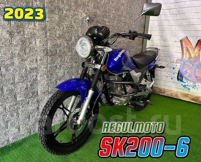 Regulmoto SK200-6, 2023, 200 куб. см. 4х тактный, без пробега, исправен, 1 км, классика, есть ...