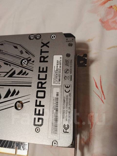 Geforce RTX 3070 GAME ROCK, б/у, в наличии. Цена: 35 000₽ во Владивостоке