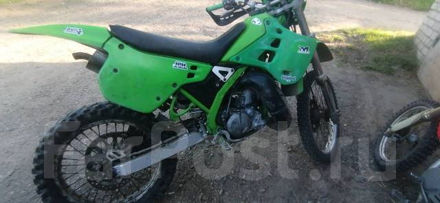 Kawasaki KDX 125SR, 1994, 125 куб. см. 2х тактный, с пробегом, исправен, бензин, эндуро, есть ...