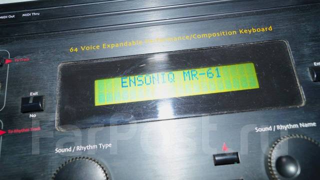 Синтезатор EMU/Ensoniq MR-61 keys, б/у, в наличии. Цена: ≈ 51 738.50₽ $550 по курсу ЦБ РФ от 17 ...