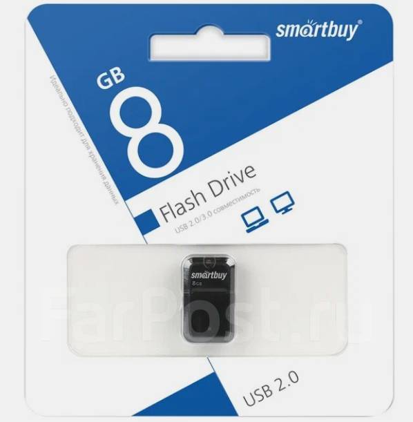 USB-флешка Smartbuy 8GB Art, 8 Гб, новый, в наличии. Цена: 499₽ во ...
