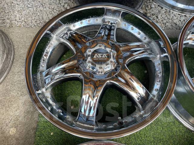 Комплект дисков ASA Wheels, 20", 1 шт, 6x139.7, 106,1 мм. 4 шт, б/у, в ...