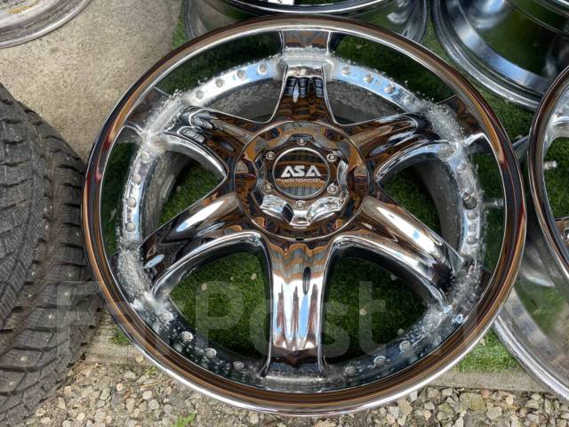 Комплект дисков ASA Wheels, 20", 1 шт, 6x139.7, 106,1 мм. 4 шт, б/у, в ...