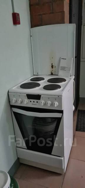 Продам электроплиту Hansa, б/у, в наличии. Цена: 6 000₽ во Владивостоке