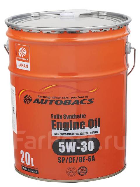 Autobacs Engine OIL FS 5W30 SP/CF/GF-6A (20л), синтетическое, 20,00 л ...