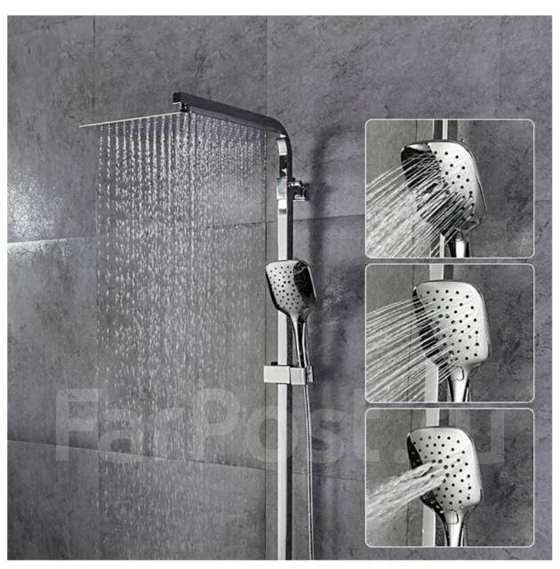 Душевая система Gappo G2418-1 хром, в наличии. Цена: 30 000₽ во Владивостоке
