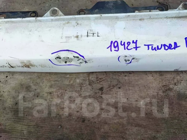 Накладка на бампер Toyota Tundra 2013 521290C901 USK56 1UR-FE, передняя ...