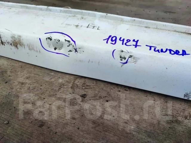 Накладка на бампер Toyota Tundra 2013 521290C901 USK56 1UR-FE, передняя ...