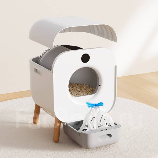 Умный туалет для кошек Xiaomi Intelligent Automatic Cat Toilet, под ...