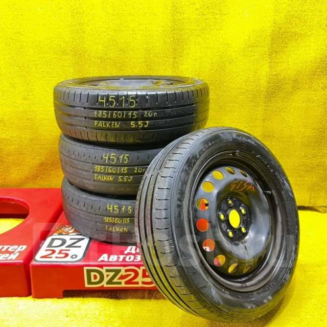 Колесо в сборе диски с шинами [Магазин DZ25] Toyota R15 5x100 Sienta ...