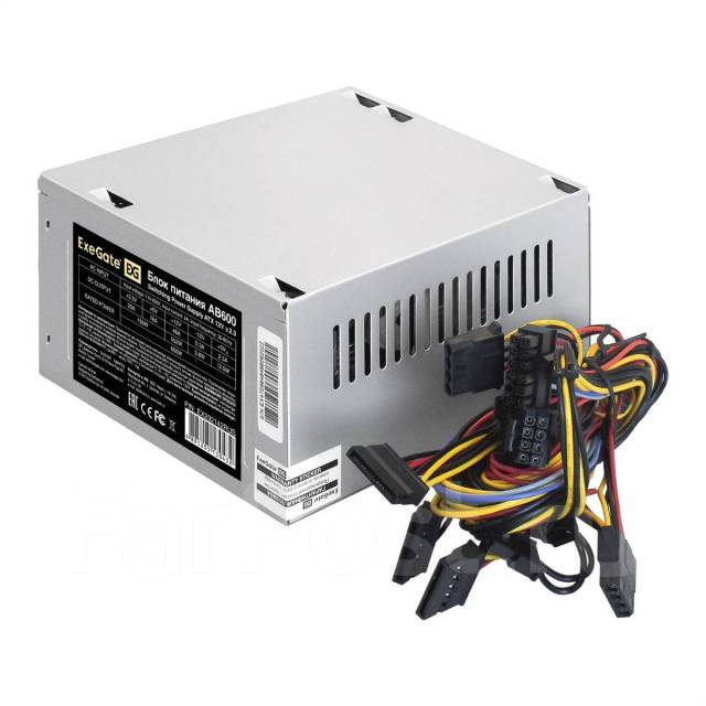 Блок питания 600 Вт ATX Exegate AB600, новый, под заказ. Цена: 1 850 ...