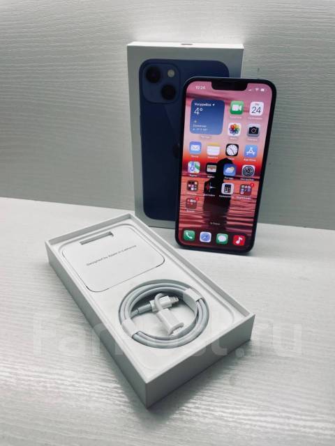 iPhone 13, 128 гб, моноблок, синий, 3G, 4G LTE, 5G, Dual-SIM ...