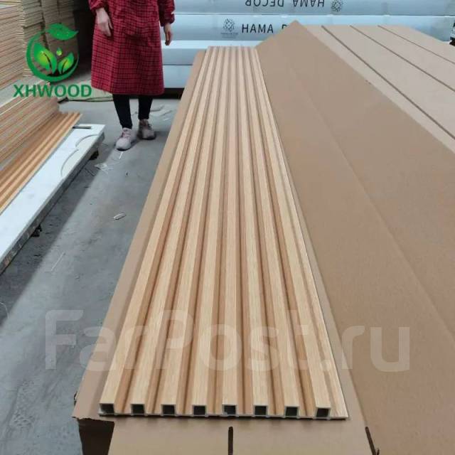 Стеновые панели из ДПК для дома и офиса, под заказ. Цена: 2 500₽ во ...