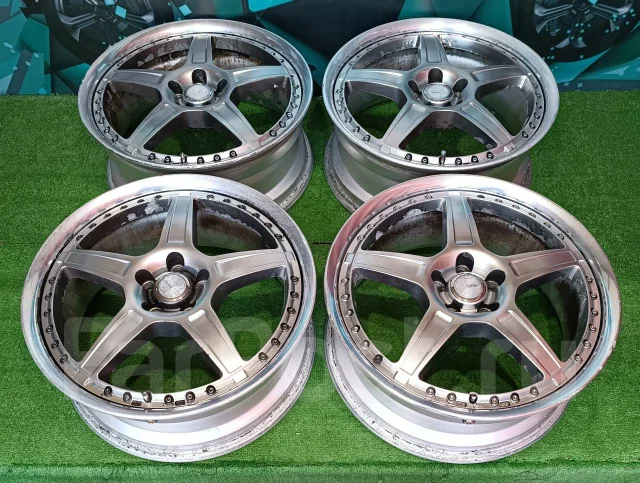 Разборные 3х составные Кованые Диски Work VSX! Japan! R18, 5-100, 18 ...
