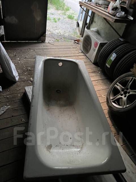 Ванная чугун 150/70, в наличии. Цена: 300₽ в Хабаровске